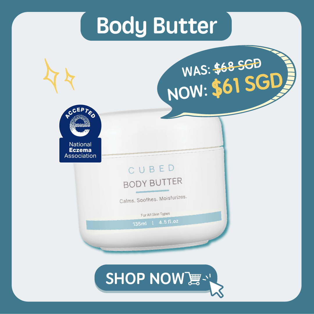 Cubed Body Butter - Immediate relieves itchy eczema, redness and inflammation | Recommended for ...